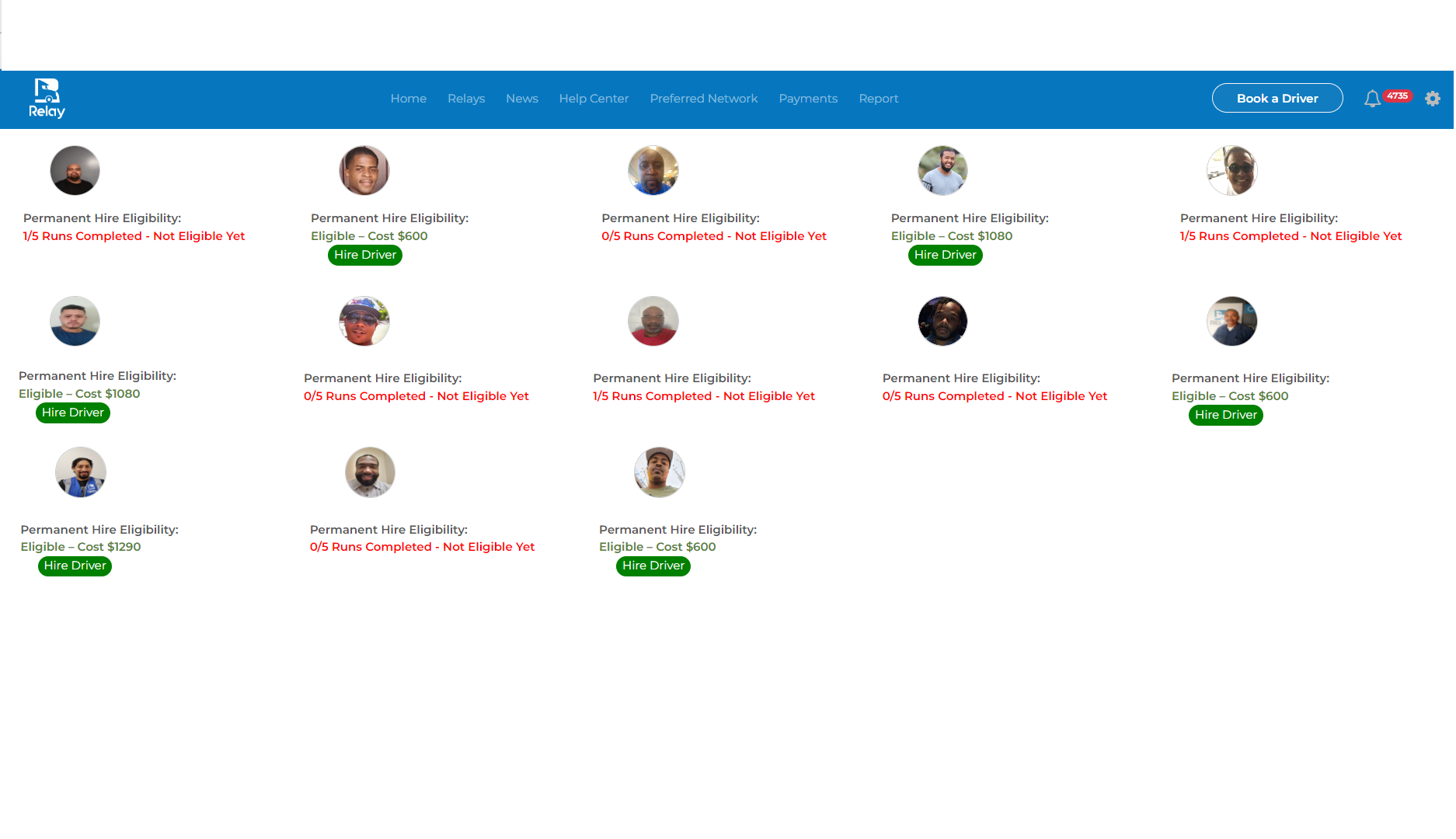 Relay Load-Booking AI | Relay On Demand